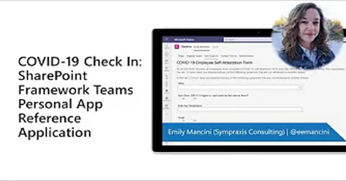 COVID-19 Attestation App: Return to work with Sympraxis